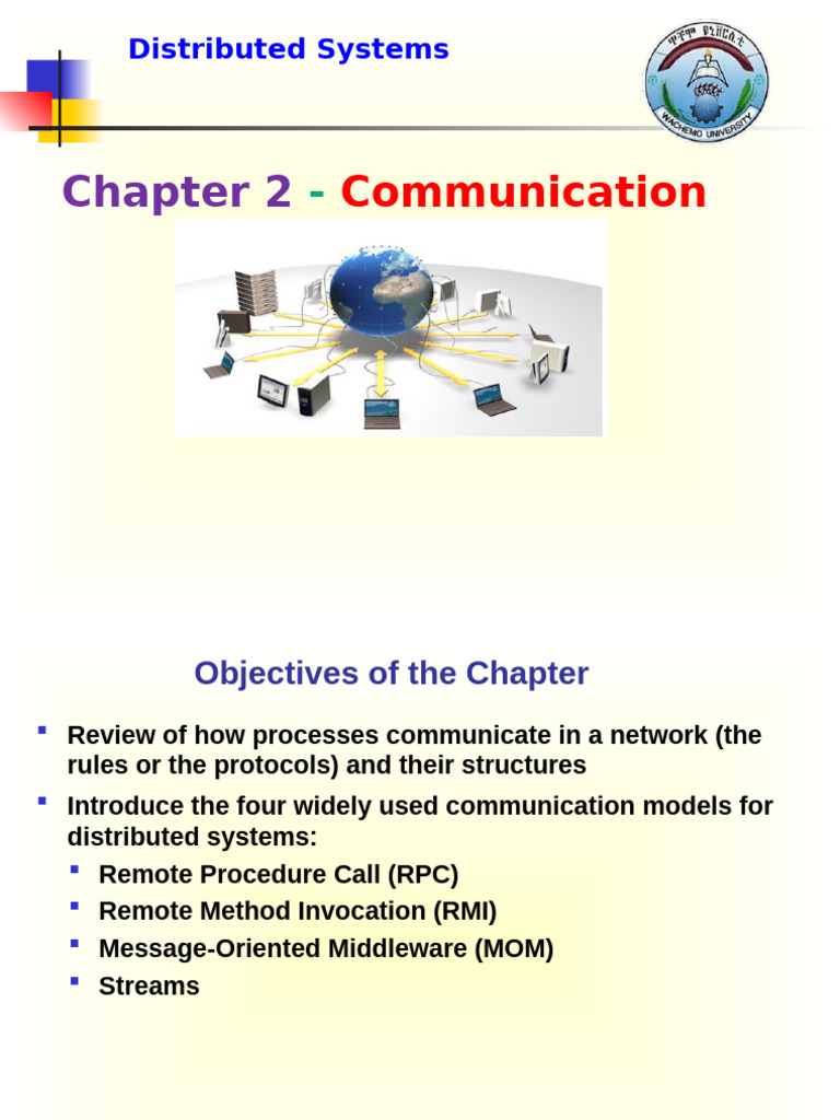 Chapter 2-Communication | PDF | Transmission Control Protocol | Network Socket