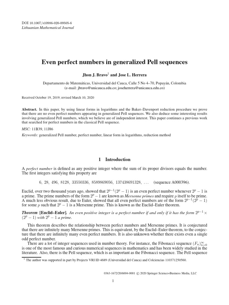 1 | PDF | Prime Number | Sequence