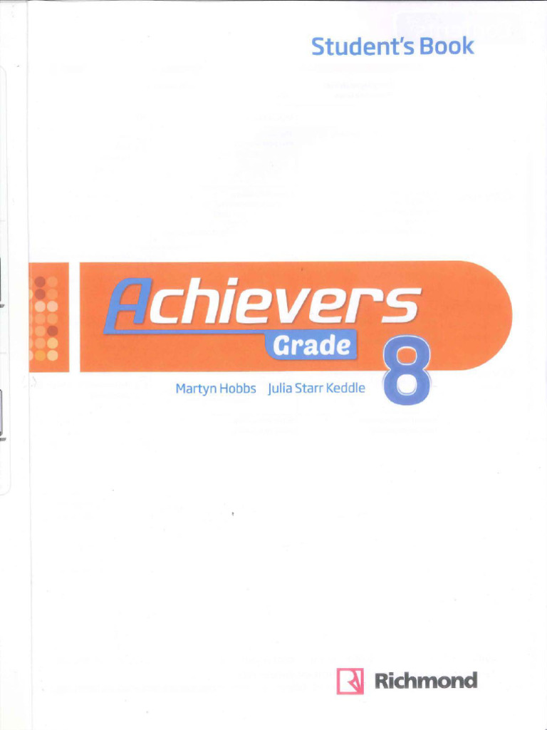 Achievers Grade 8 SB PDF | PDF