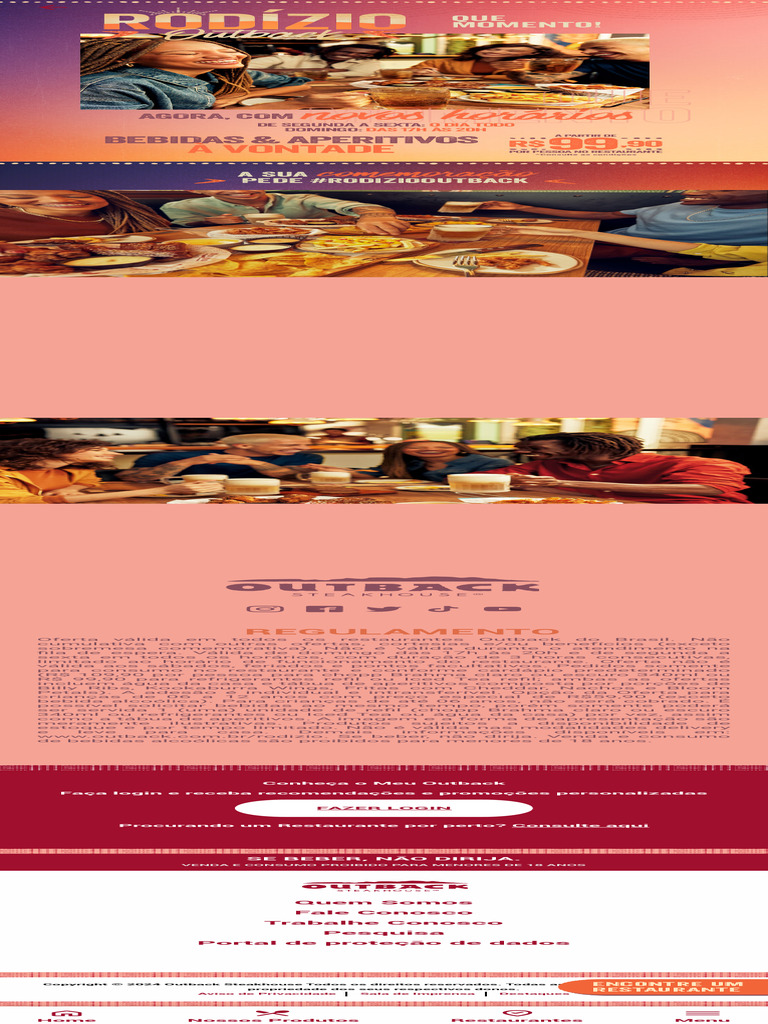 Rodízio Atualizada - Outback | PDF