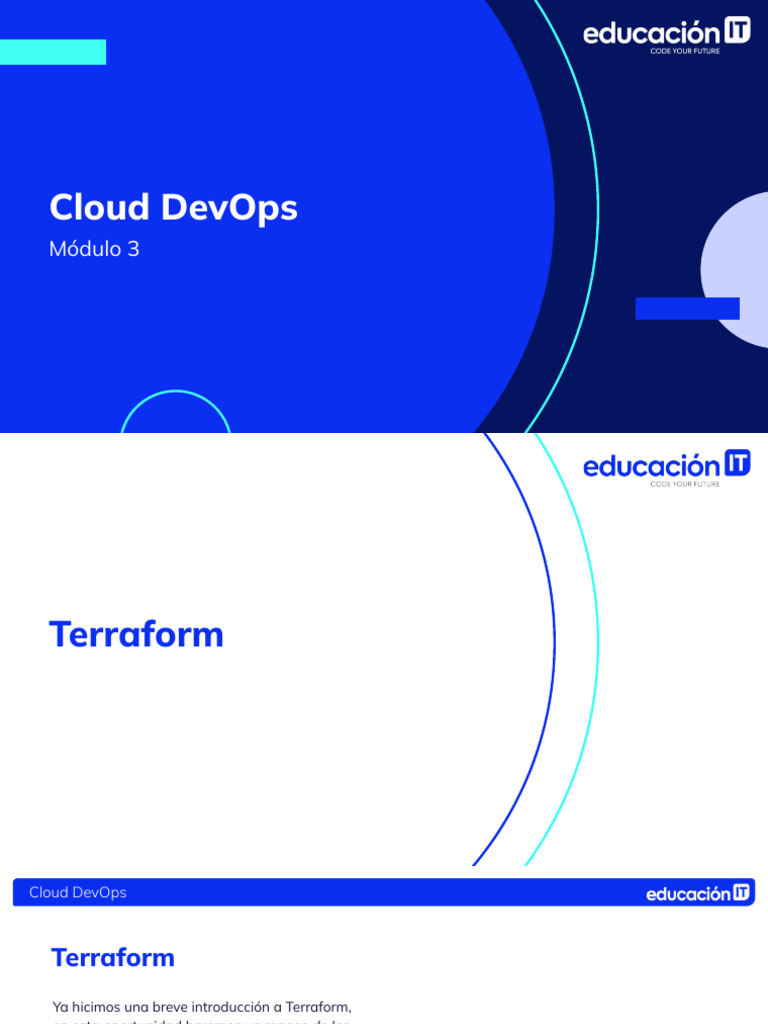 Terraform | PDF | Computación en la nube | Servicios web de Amazon