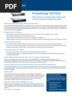 Poweredge r670 Spec Sheet | PDF | Data Center | Scalability