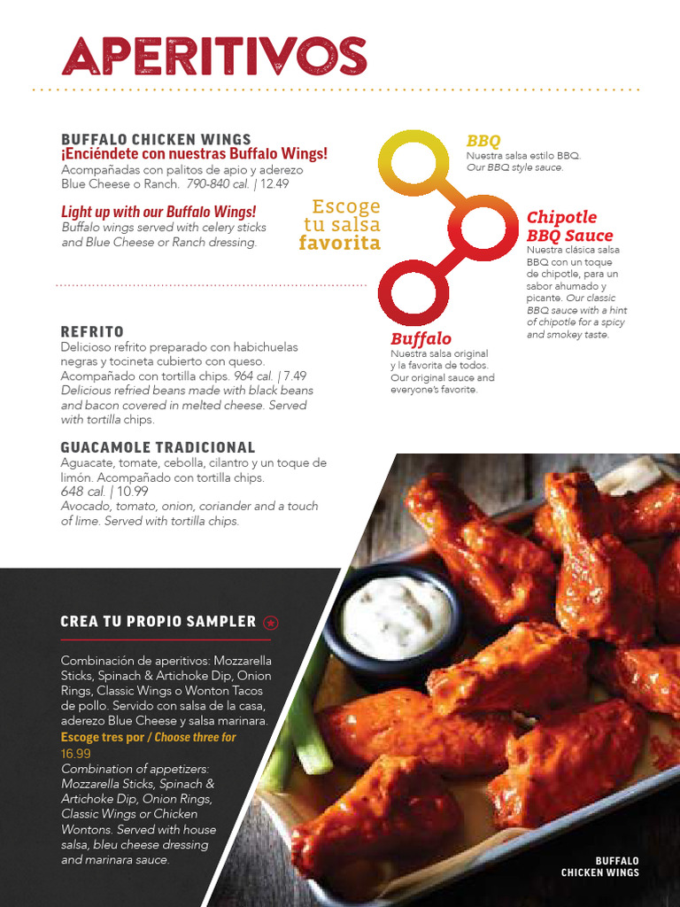 Applebees-Menu Compressed Compressed-7 | PDF | Condimentos | Cocina de las Americas