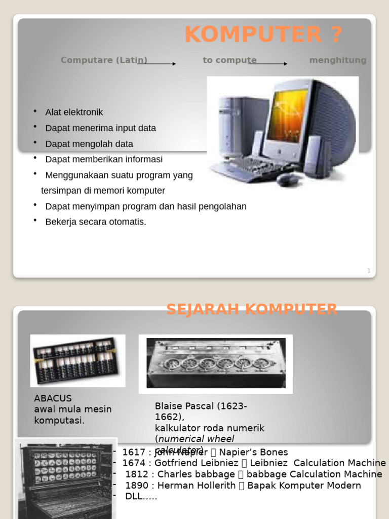 Modul-IV Sejarah Komputer | PDF