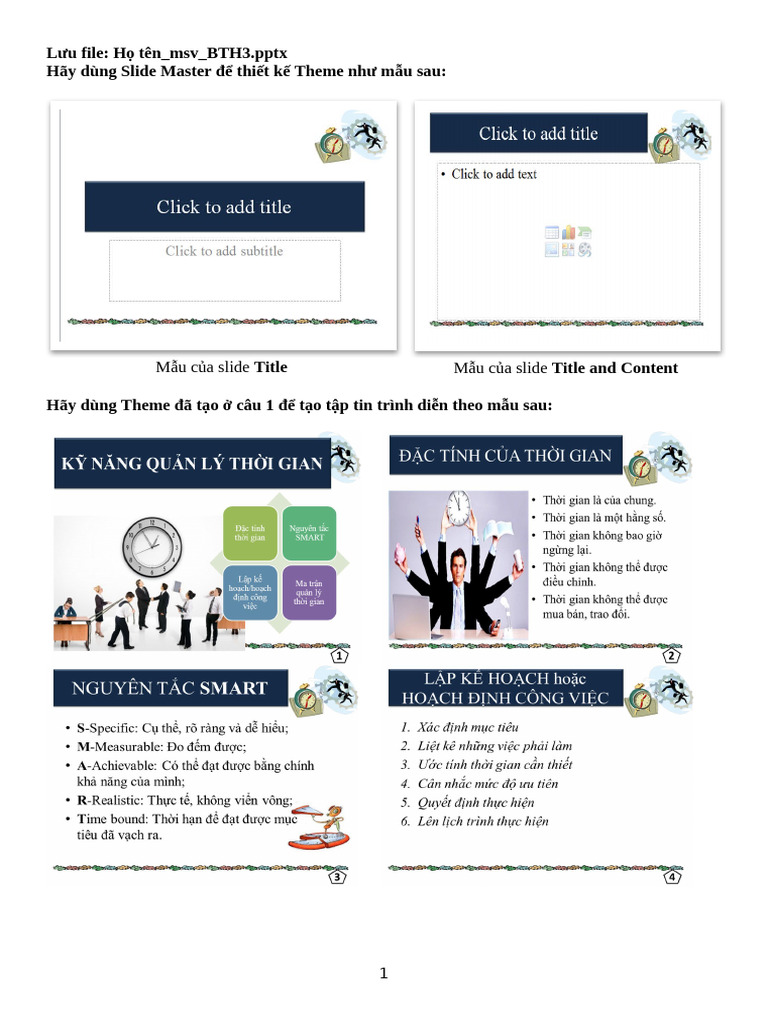 Bai TH Powerpoint 3 | PDF