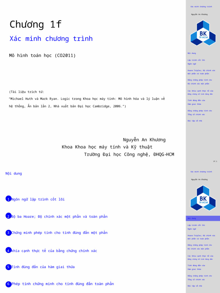 dm2 - Ch1f - Program Verification | PDF