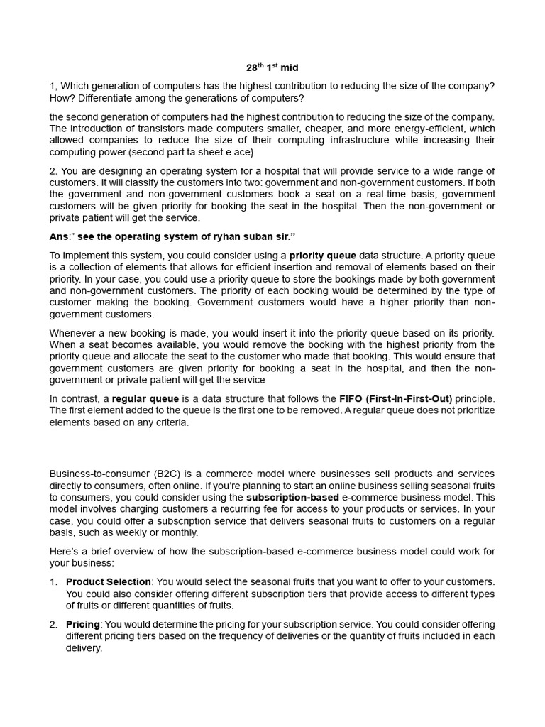 1103 Qbank Mid 1 | PDF | Computer Network | Databases 1103 Qbank Mid 1 | PDF | Computer Network | Databases