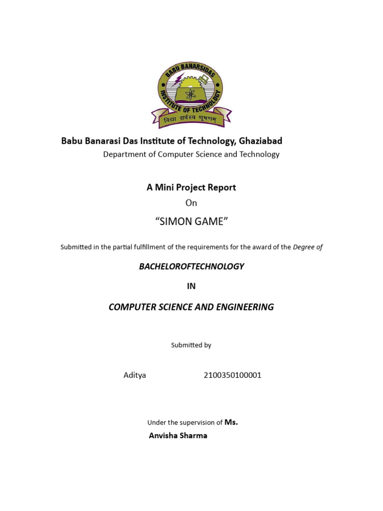 1 - Updated - Copy of Project - Report | PDF | Html | Software Development