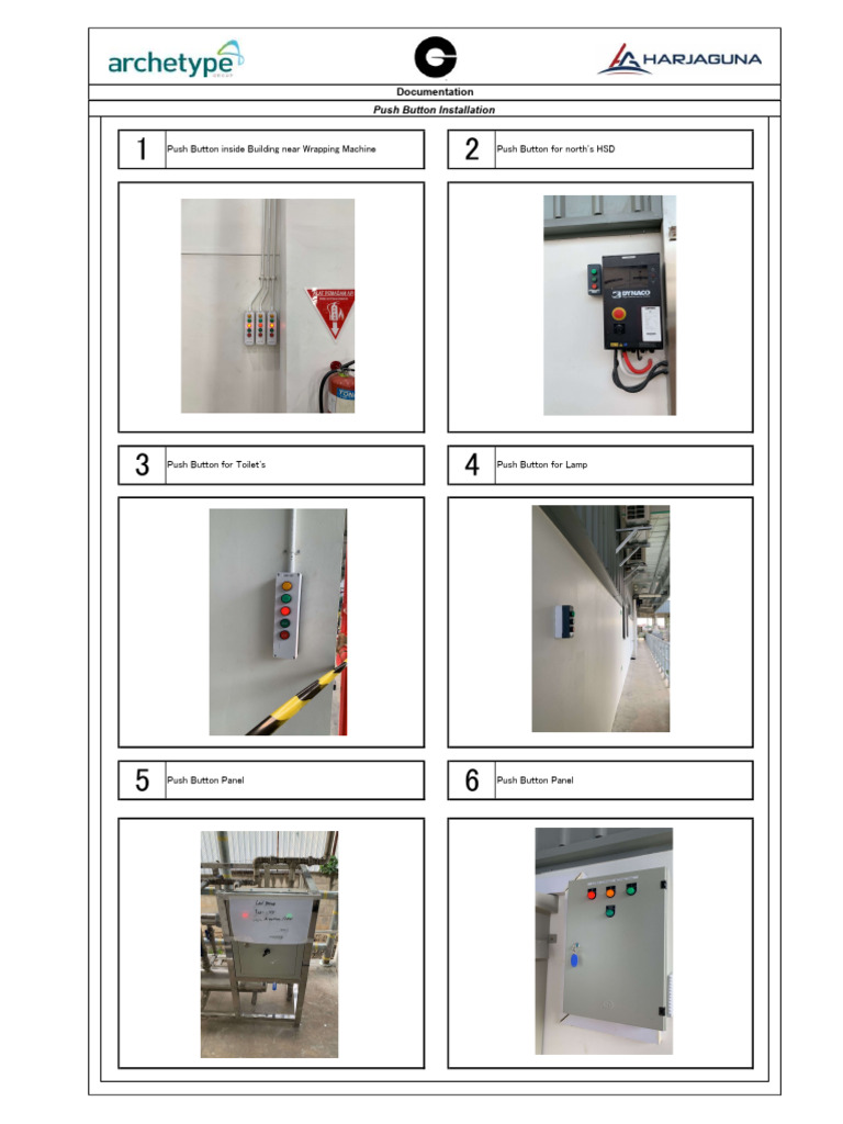 Push Button Installation | PDF