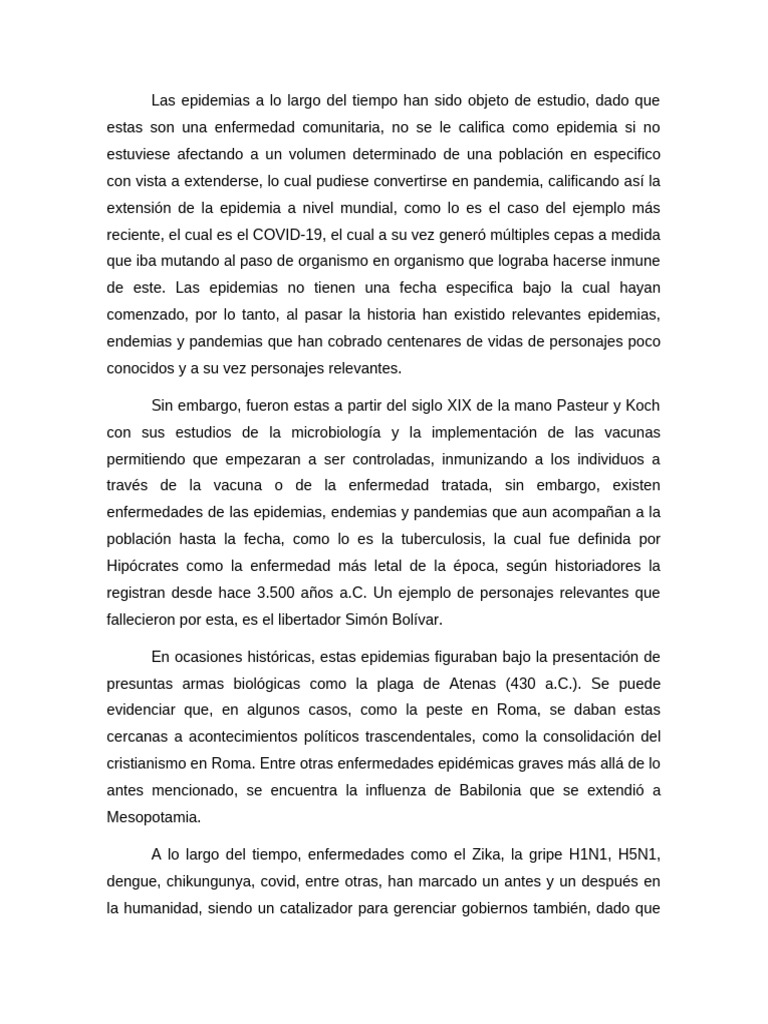 Analisis Epidemia | PDF | Epidemias | Pandemia