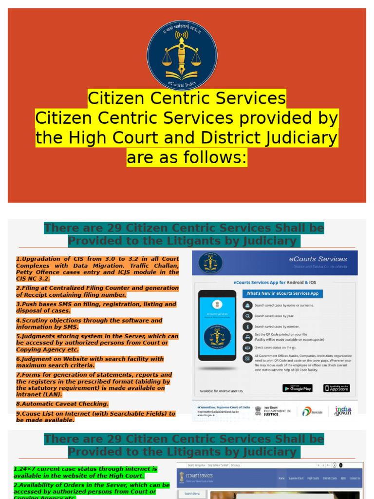 Citizen Centric Services | PDF | Lawsuit | Payments