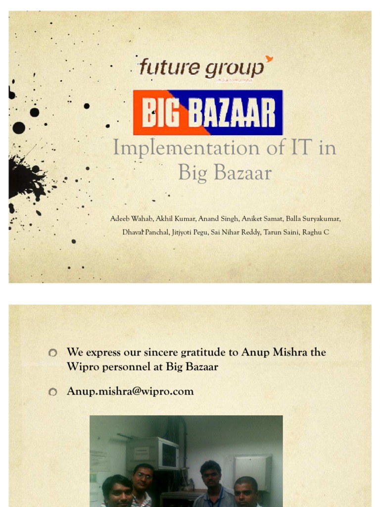 Big Bazaar | PDF