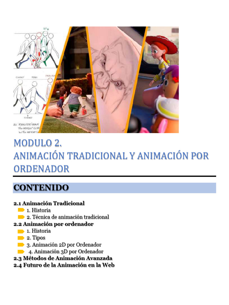 Animación Tradicional y por Ordenador | PDF | Realidad virtual ...