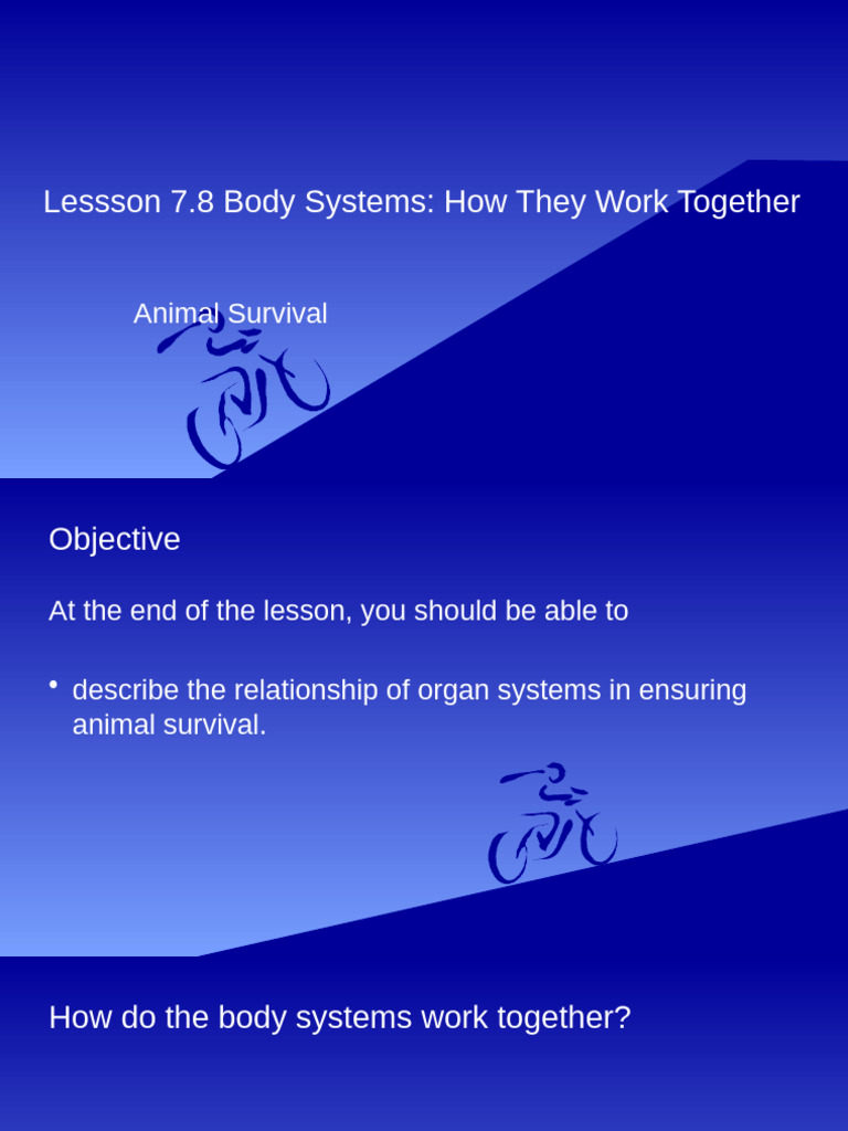 Lesson-7.8-Body-Systems-How-They-Work Together | PDF | Human Body | Blood