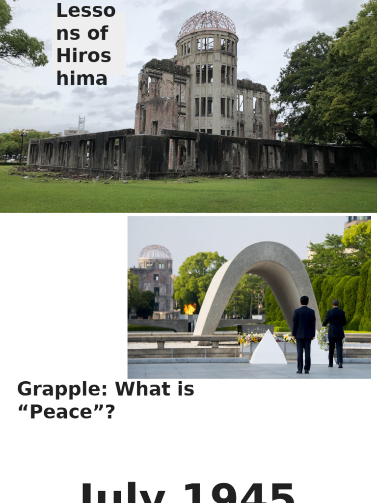 Hiroshima | PDF | Surrender Of Japan | Atomic Bombings Of Hiroshima And ...