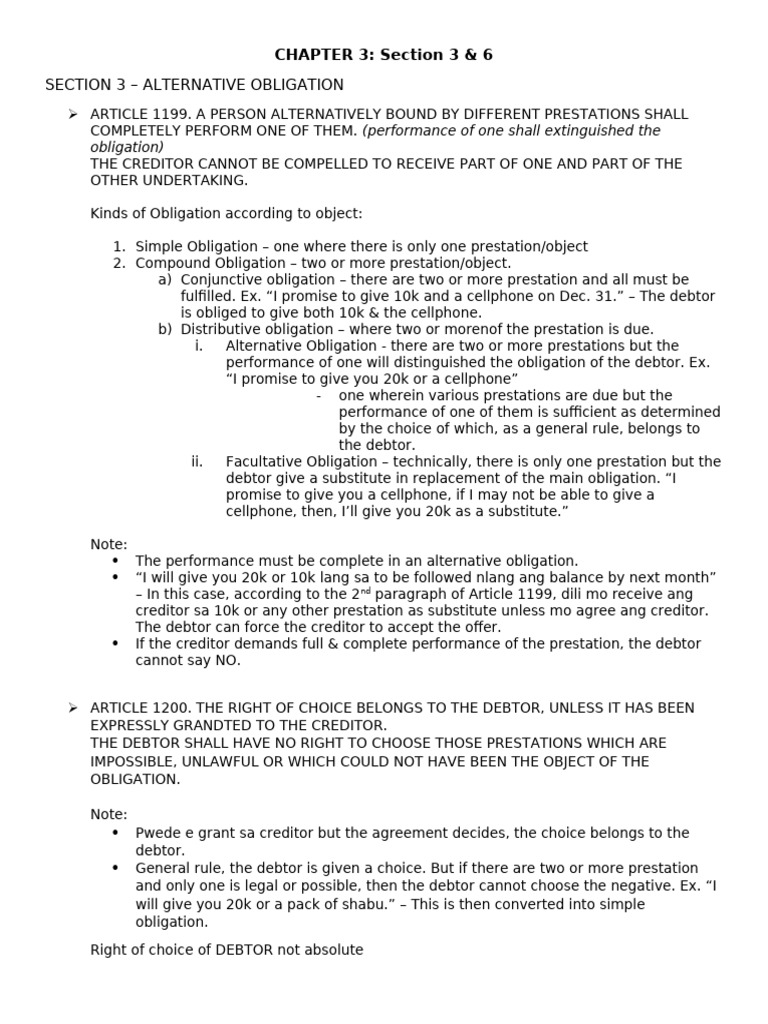Law Chapter 3 Sec. 3 6 | PDF | Legal Liability | Indemnity