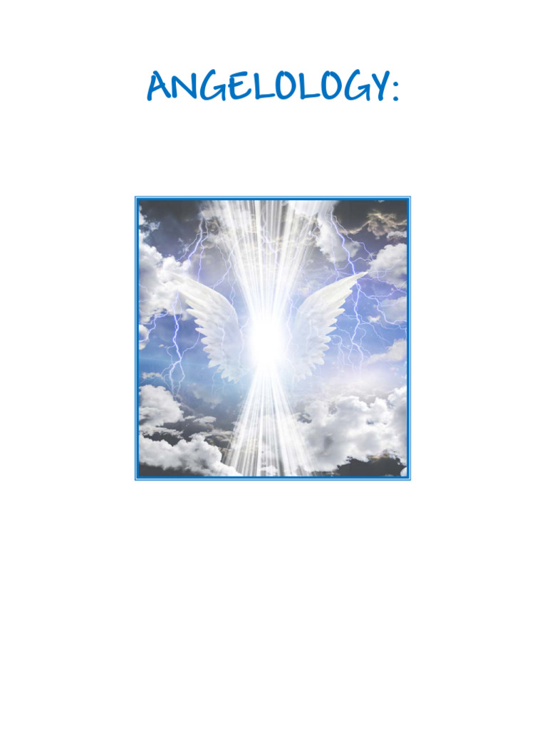 Angelology - A Study of Angels | PDF | Angel | Acts Of The Apostles