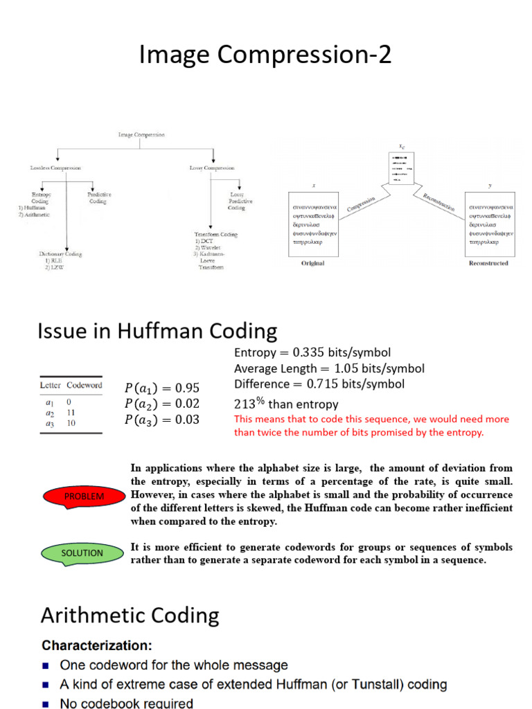 Image Compression-2 | PDF | Data Compression | Algorithms