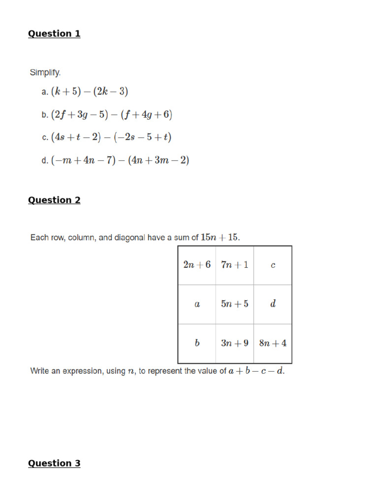 Weekly Math Practice - Ryan | PDF