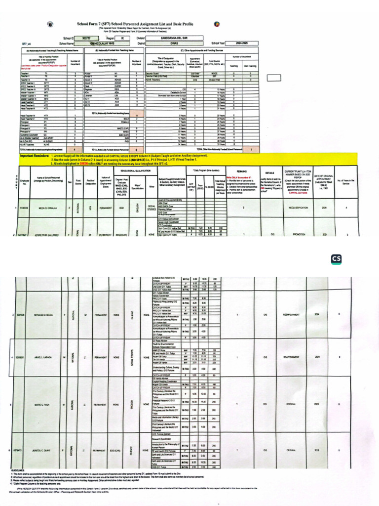 SF7 SHS | PDF
