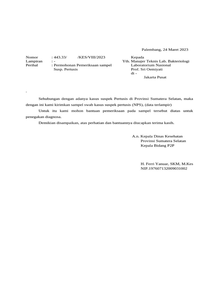 Pengantar Spes Pertusis Khoirunnisa | PDF