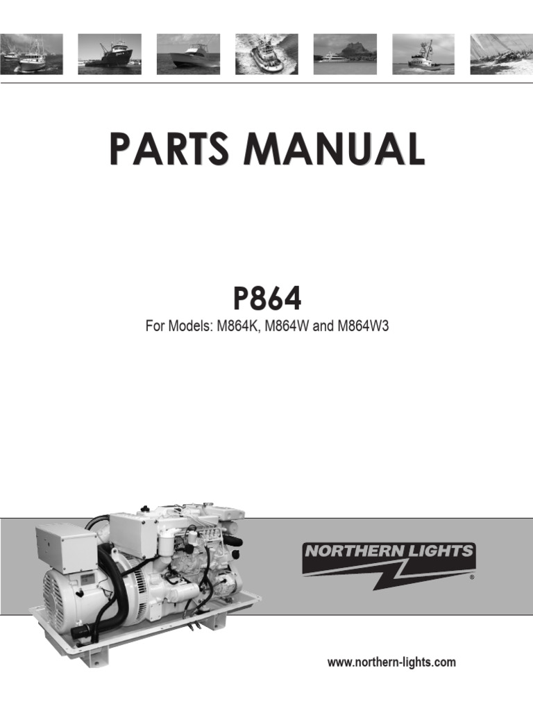 Parts Manual P864 | PDF | Screw | Engines