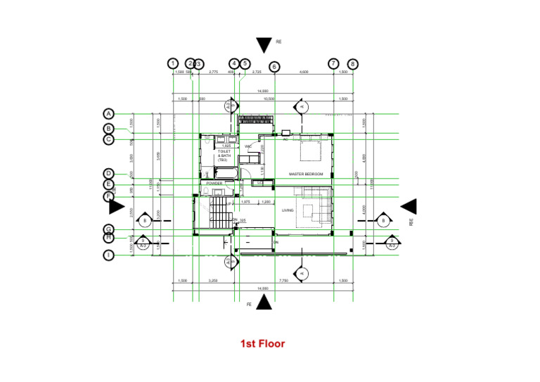 A.01.3 Floor Plan 1F | PDF
