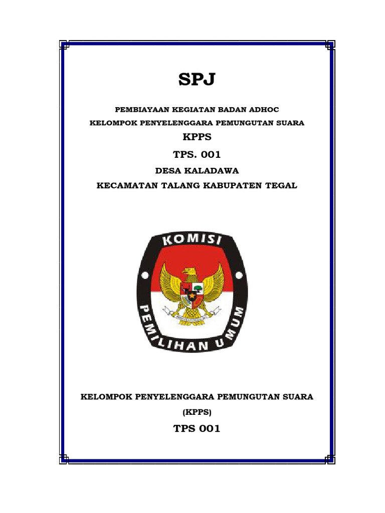SPJ KPPS PILKADA New | PDF