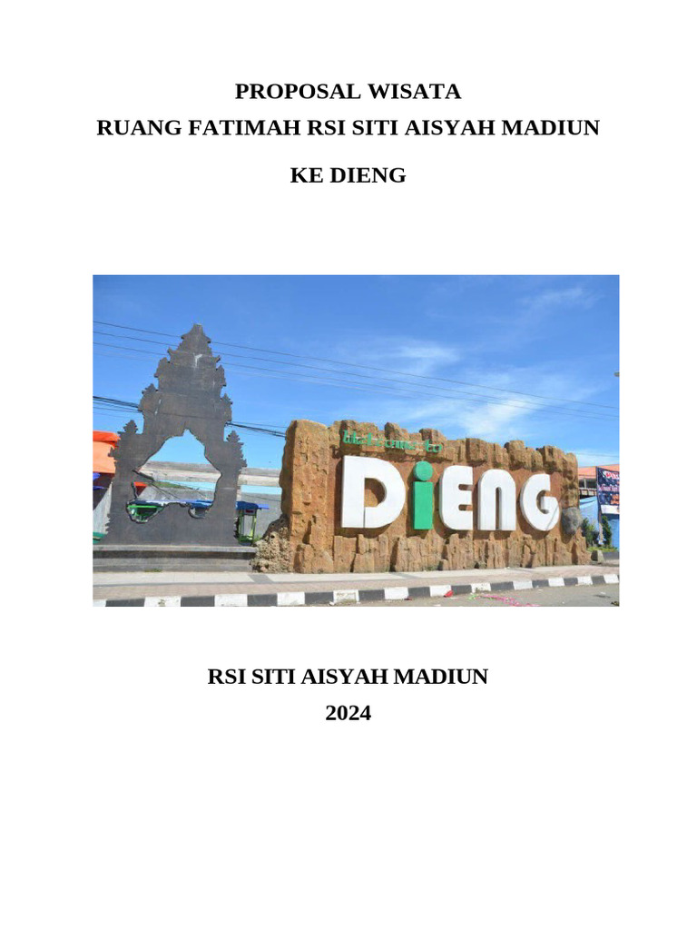 Proposal Family Gathering ICU | PDF