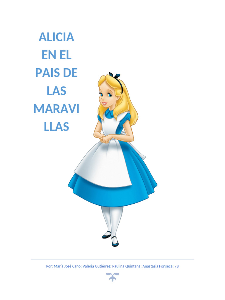 Análisis de "Alicia en el País de las Maravillas" | PDF | Las aventuras ...