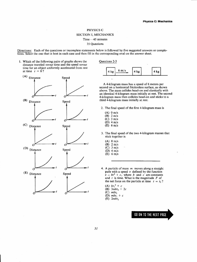 AP Mechanics 1988 | PDF