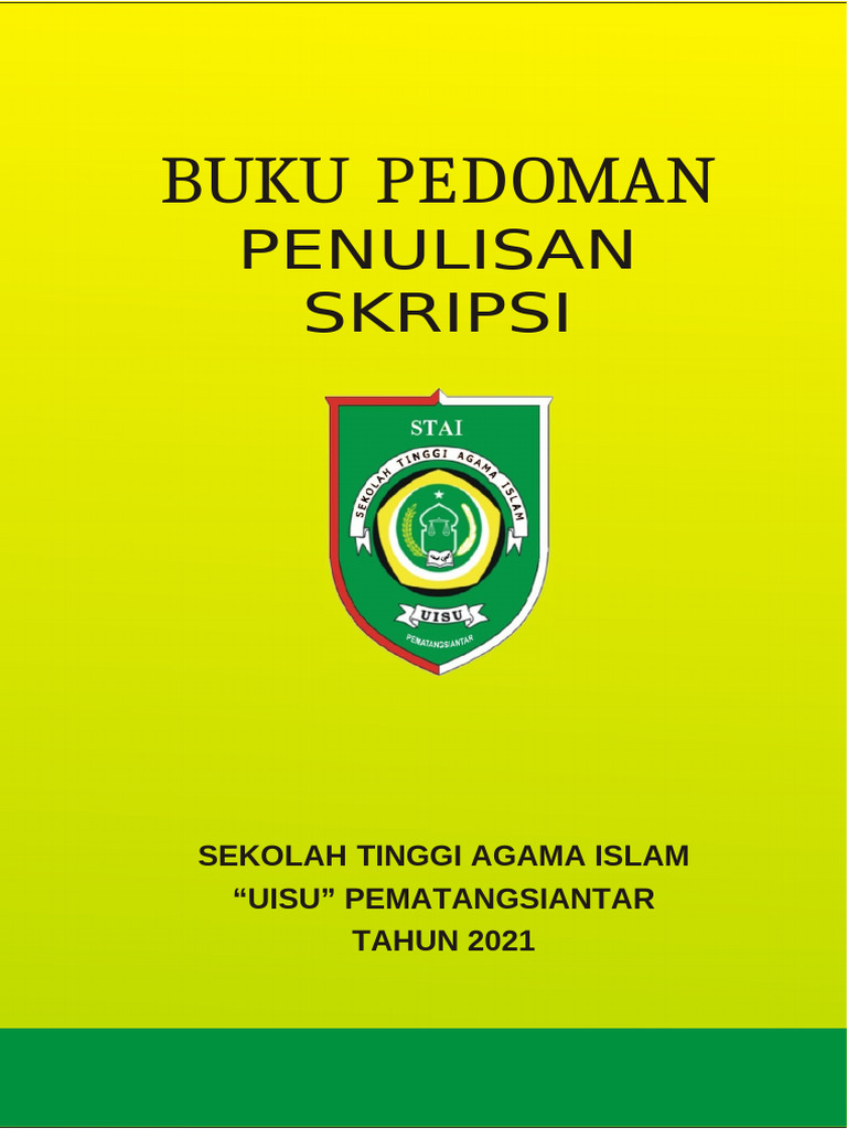 Buku Pedoman Skripsi 2024 | PDF