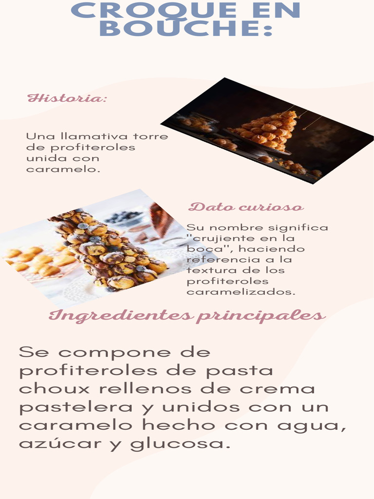 Croque en Bouche | PDF