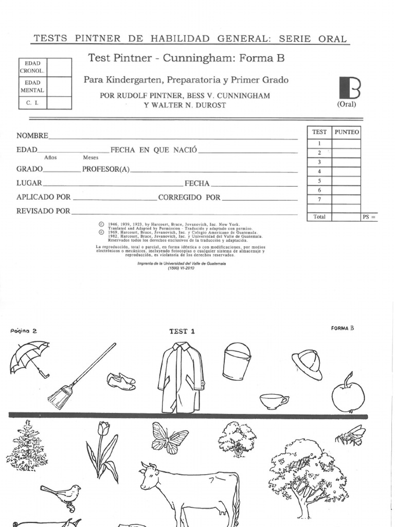 Forma B Pintner Cunninham | PDF