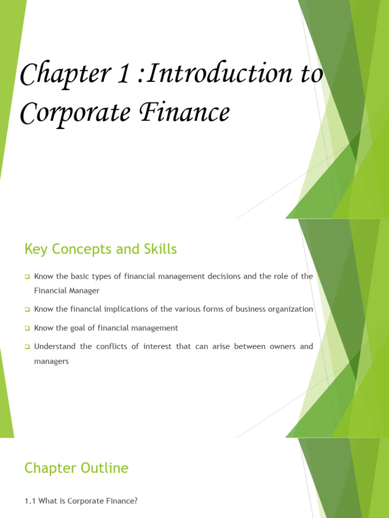 Chap001 | PDF | Partnership | Corporations