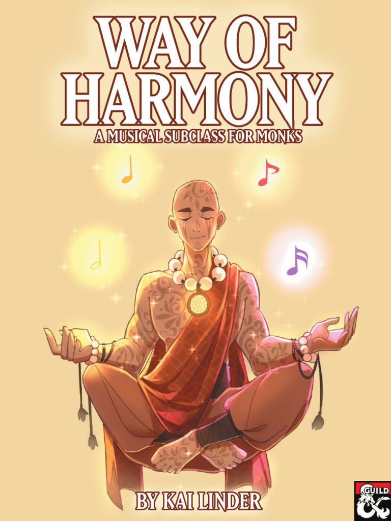 Monks - Way of Harmony | PDF | Wizards Of The Coast | Magician (Fantasy)