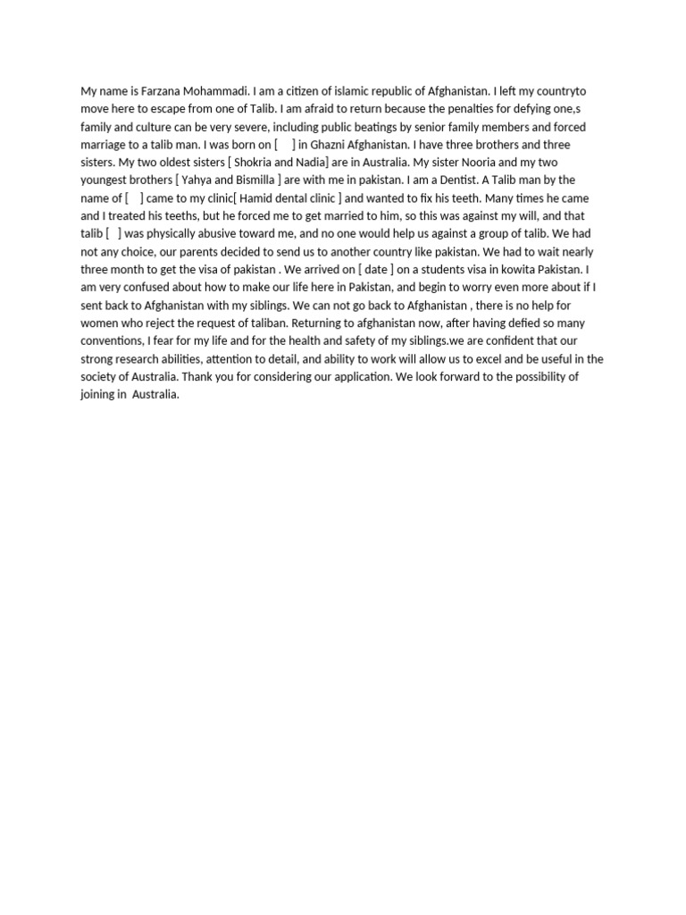Cover Letter Australia 1 | PDF