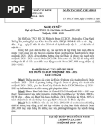 2. Bìa văn kiện Đại hội chi Đoàn - MẪU - QTKD | PDF