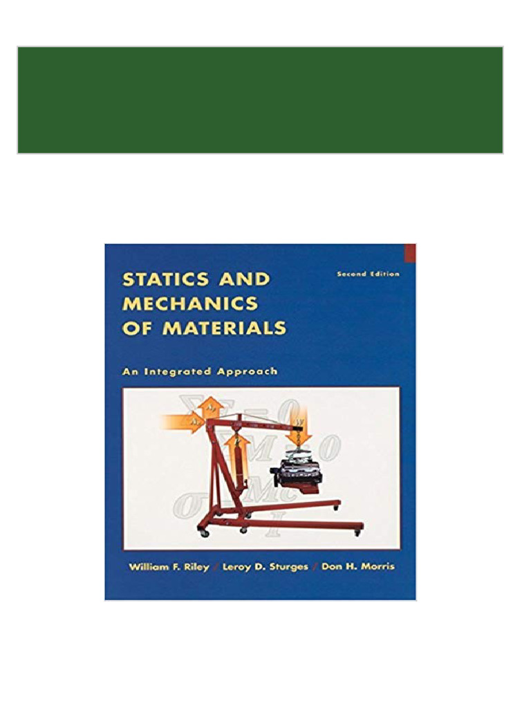 (eBook PDF) Statics and Mechanics of Materials: An Integrated Approach ... (eBook PDF) Statics and Mechanics of Materials: An Integrated Approach ...