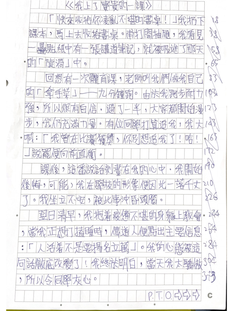 Chinese Demo Writing | PDF
