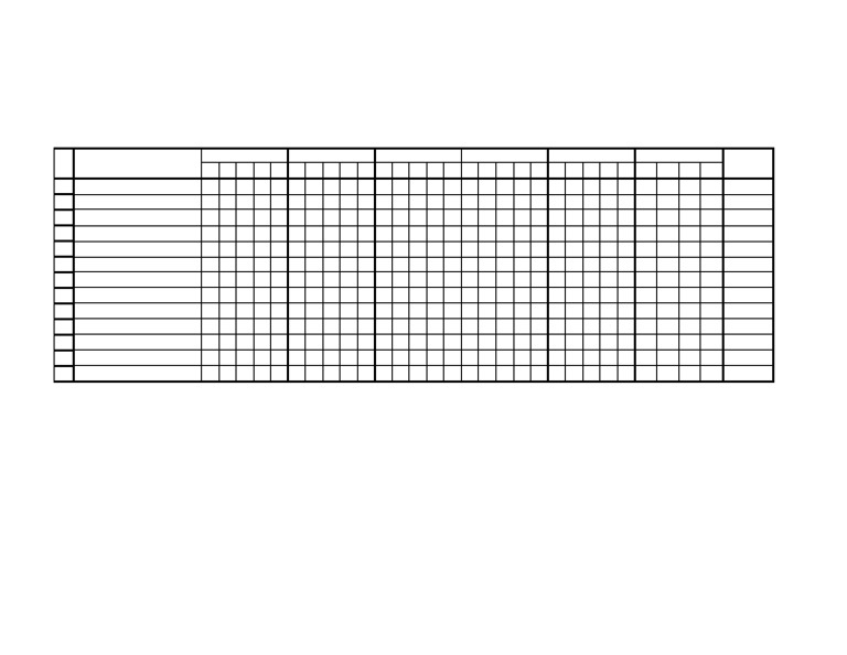 Daftar Kehadiran Ma'had Babul Ihsan | PDF