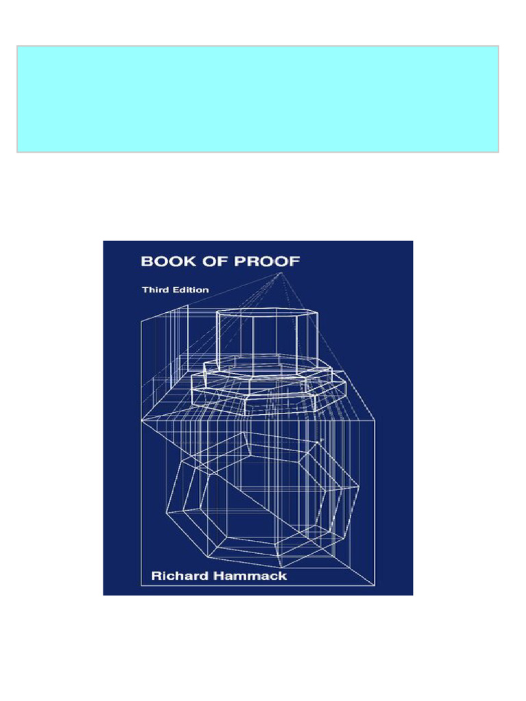 PDF Book of Proof (Edition 3.2) Richard Hammack Download | PDF ... PDF Book of Proof (Edition 3.2) Richard Hammack Download | PDF ...