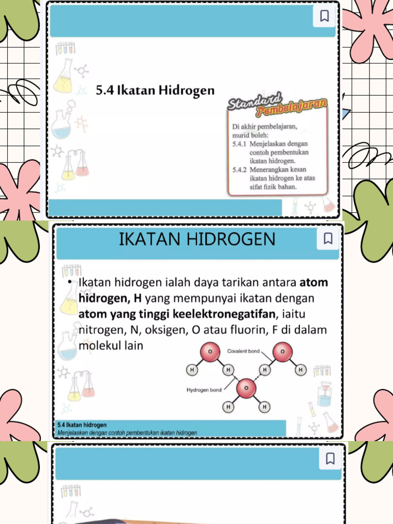 Ikatan Hidrogen, Datif, Logam | PDF