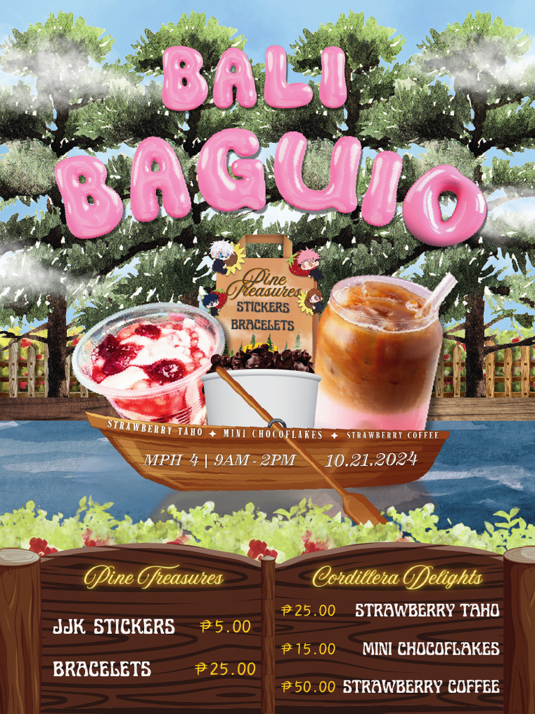 Baguio Pamilihang Bayan - Flyers | PDF