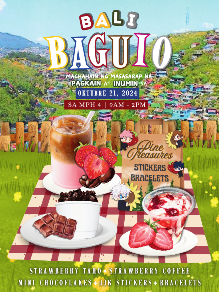 Baguio Pamilihang Bayan - Posters | PDF