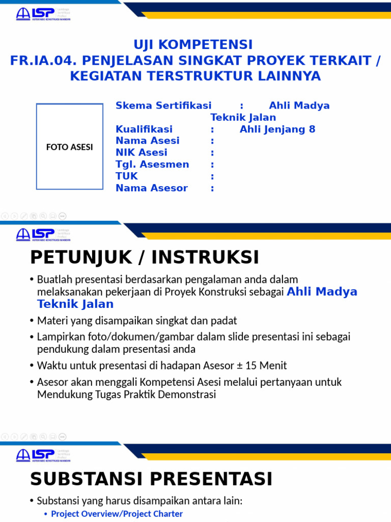 Contoh PPT Jalan | PDF