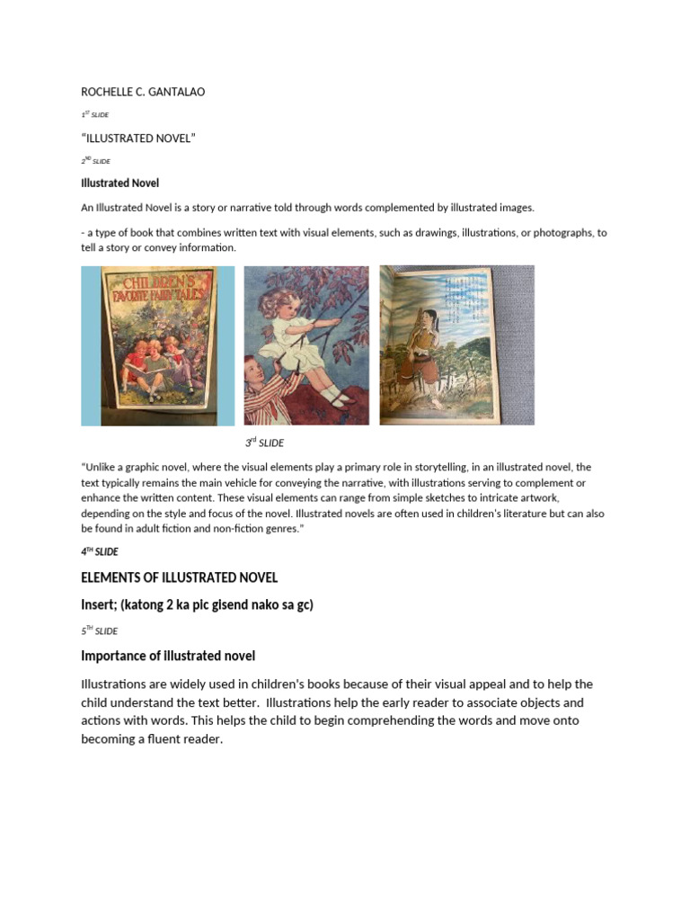 Understanding Illustrated Novels | PDF