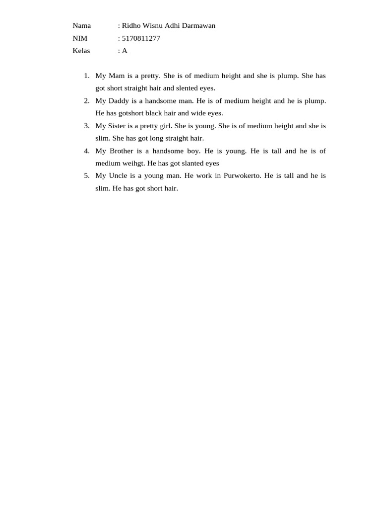 HW EDO Tolong Sekalian Di Print Yaaateh Tur Nuhun | PDF