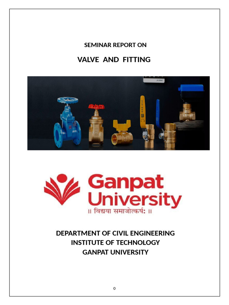 Vipul 123 | PDF | Valve | Pipe (Fluid Conveyance)