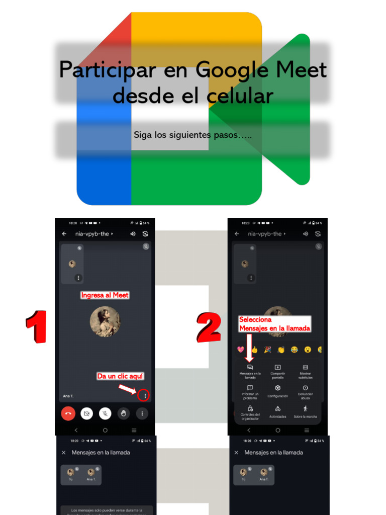 Participar en Google Meet | PDF